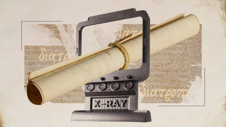 The secrets of a 2,000-year-old burnt scroll