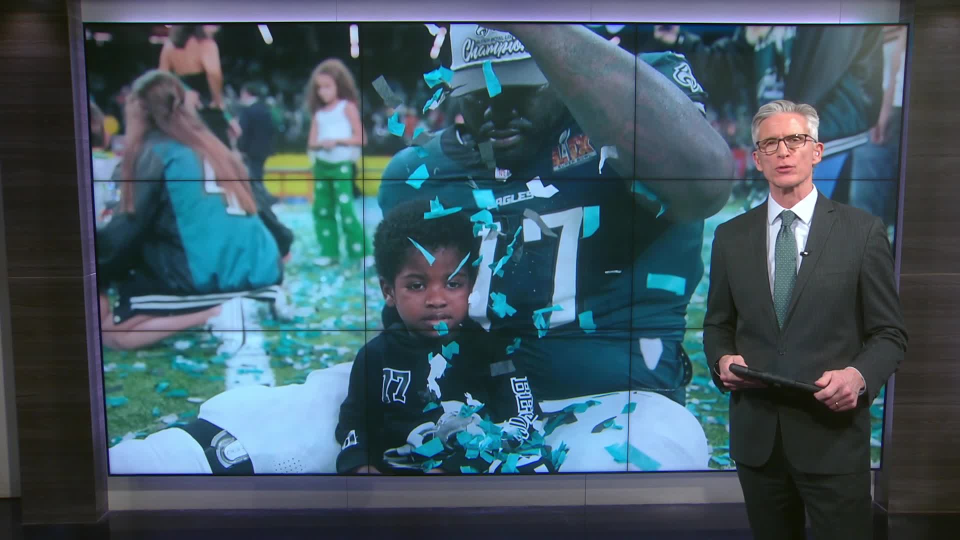 Mekhi Becton dedicates Super Bowl win to people watching in Richmond
