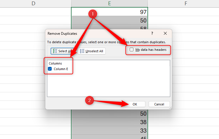 How to Generate, Fix, and Remove Duplicates from Random Numbers in Excel