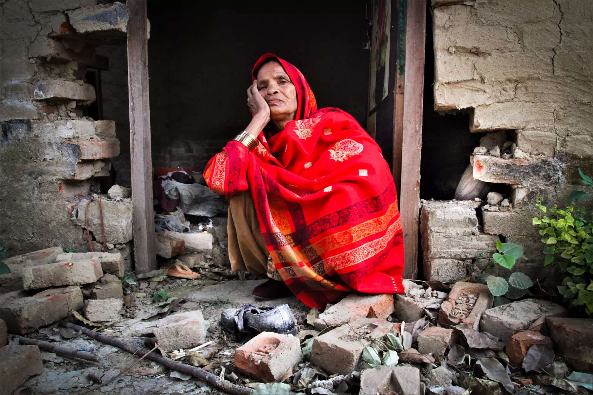 6 months after riot, 11 UP families return not to homes but rubble