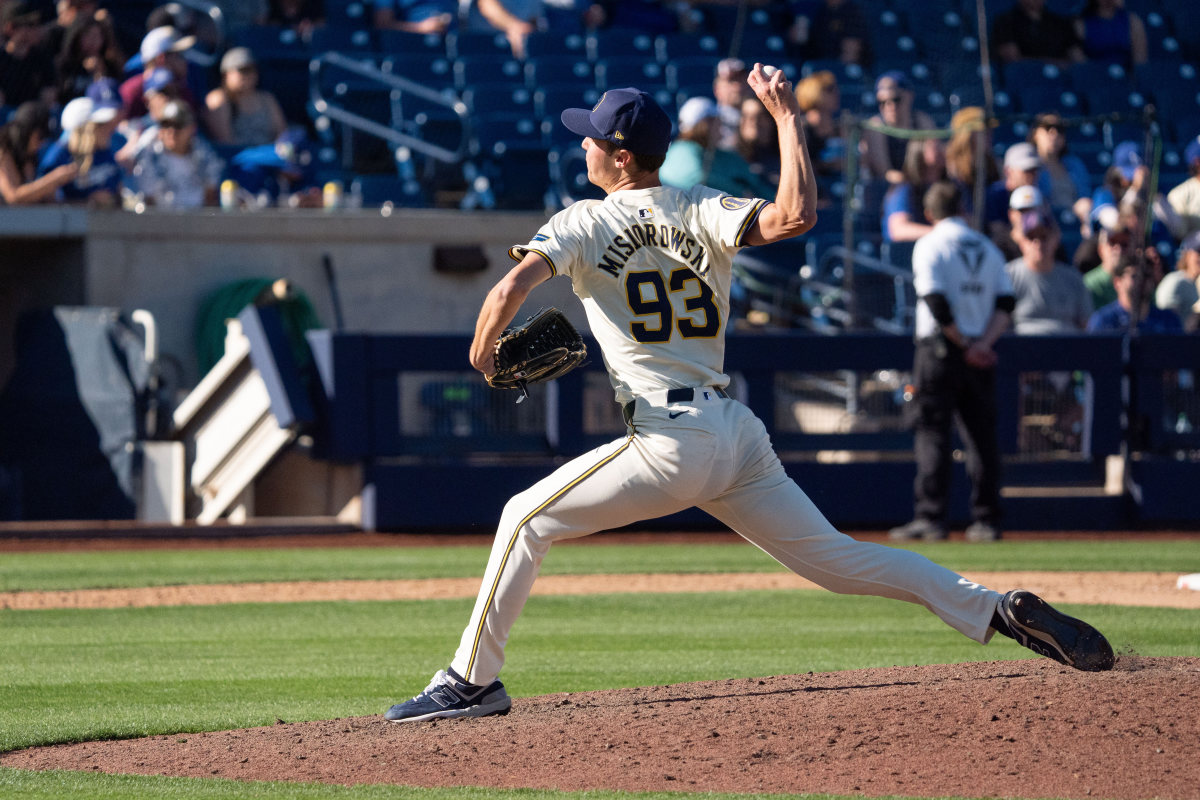 Brewers Prospect One of MLB.com's 'Must-Watch' Pitchers in Spring Training