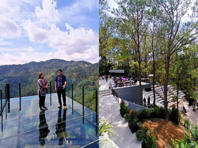 This new forest park in Benguet features a glass walkway