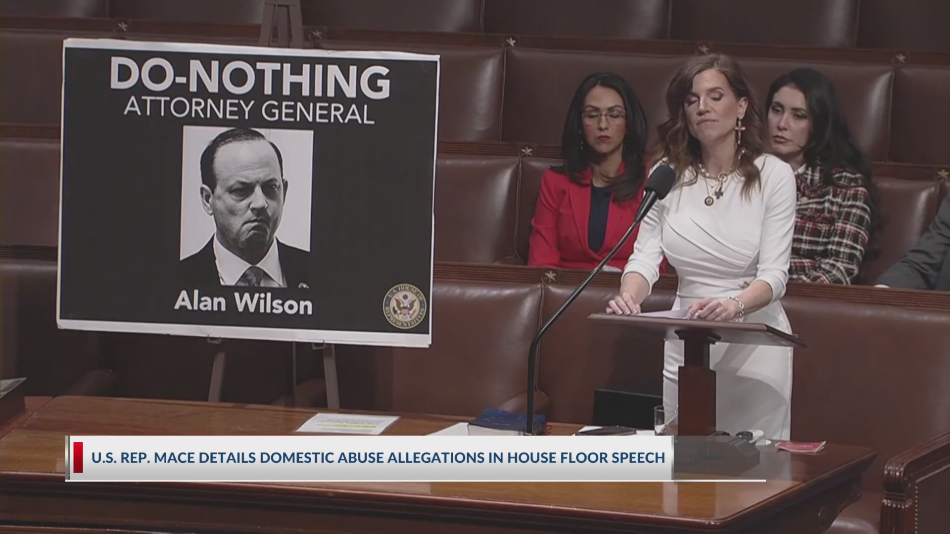 U.S. Rep. Mace details domestic abuse allegations in House floor speech