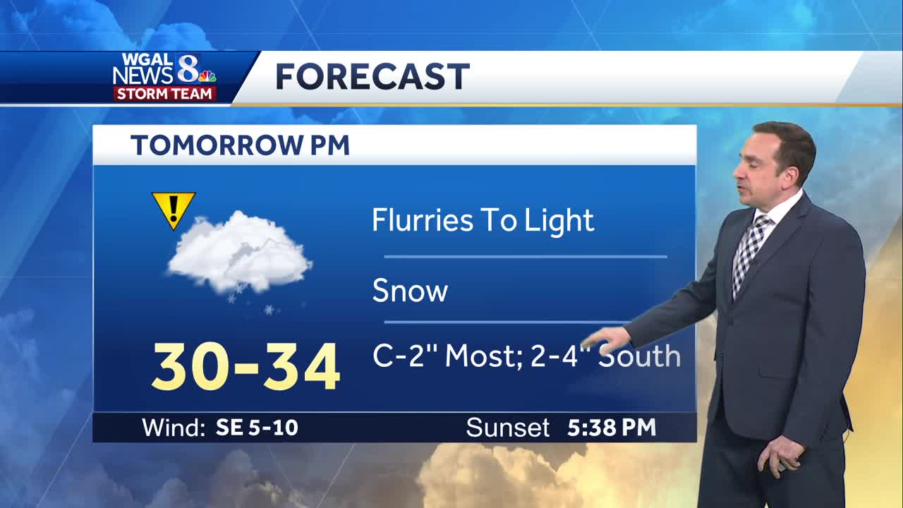 Impact: PM Snow Tuesday