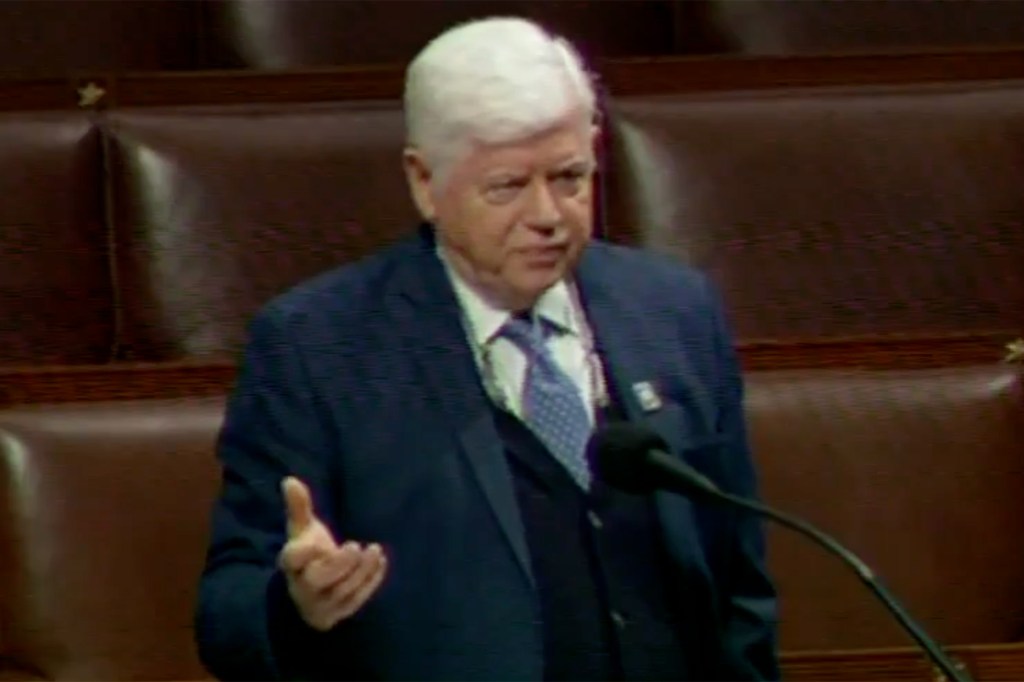 Connecticut Rep. John Larson freezes mid-speech on House floor after ...