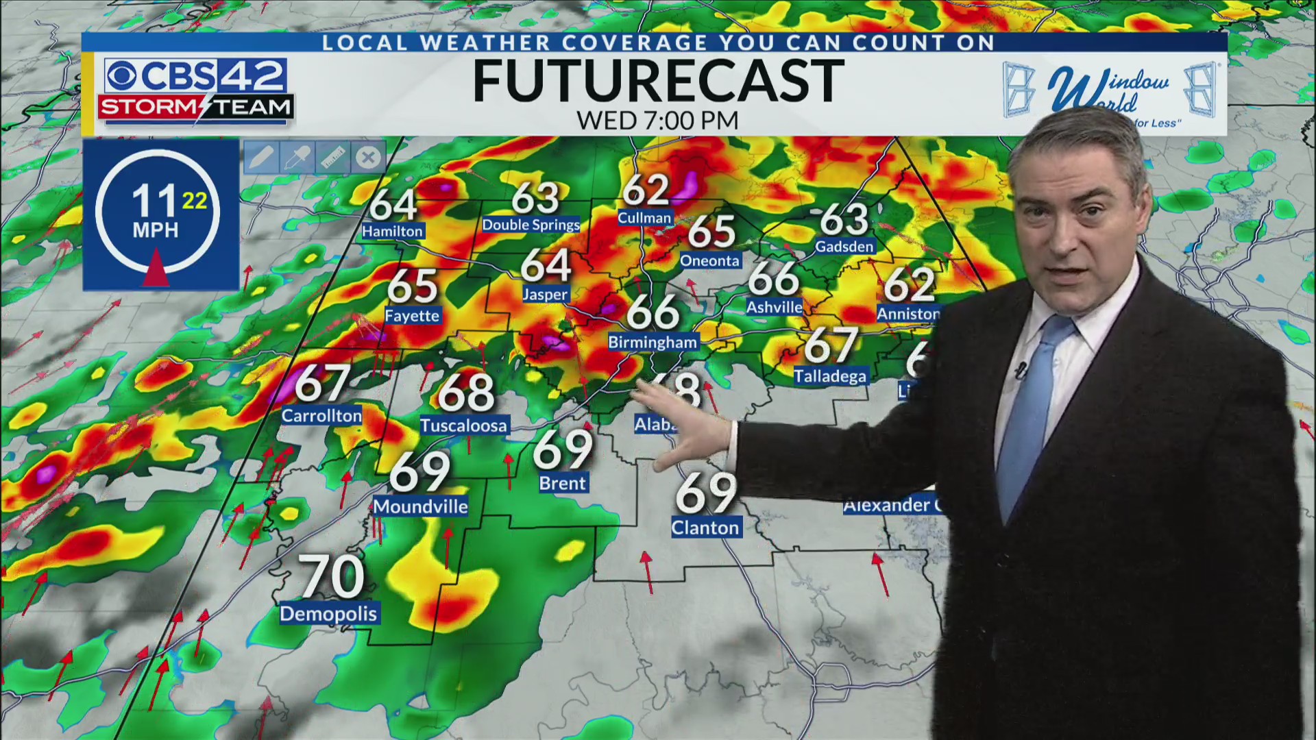 Weather Aware Wednesday and Saturday for heavy rain and possible severe ...