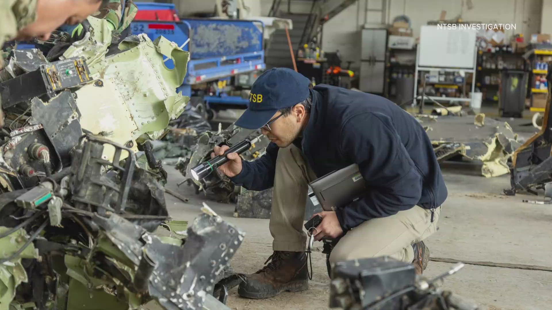 NTSB released new photos from the wreckage