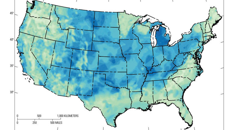 New Map Begins To Track Potential For Alternative Underground Energy Source
