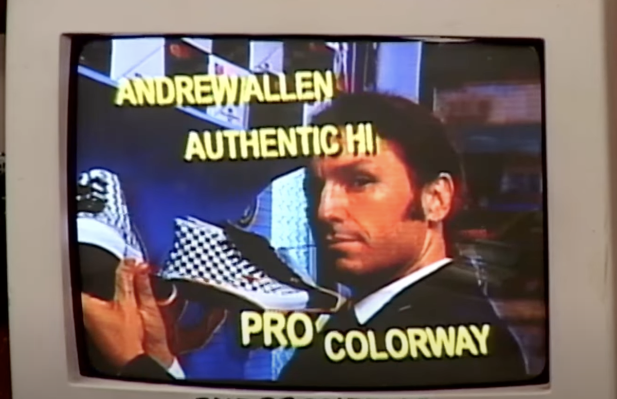 Vans Authentic High: Andrew Allen Pro Colorway Commercial