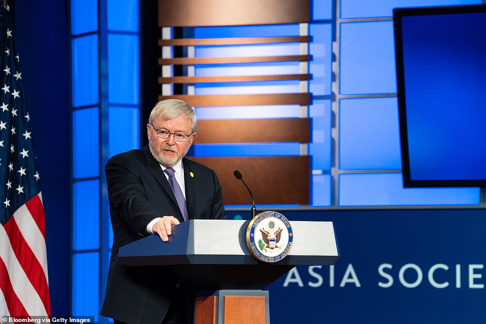 Kevin Rudd silent about Trump's tariffs on Australian steel