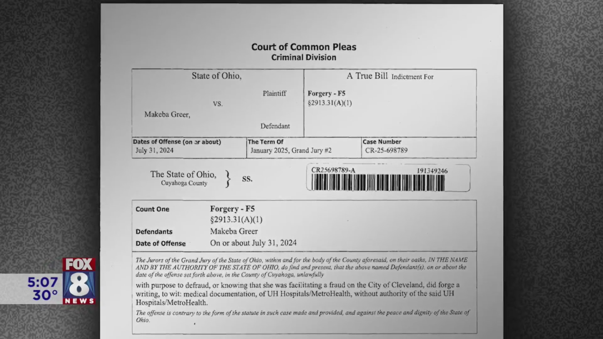 Why a Cleveland police dispatcher was indicted