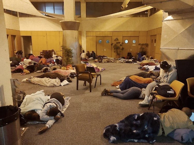 CPUT students protest against their “dire” accommodation