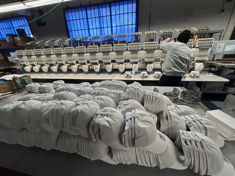Hartford company makes Super Bowl champions gear