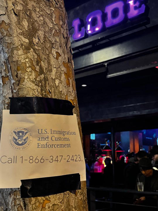ICE notices posted in West Hollywood sparked outrage from community