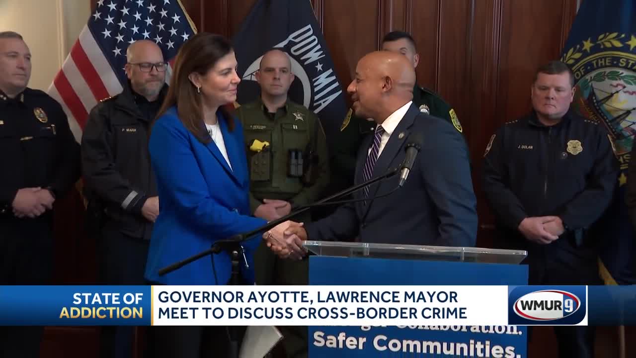 NH governor, Lawrence mayor discuss ways to deal with cross-border crime