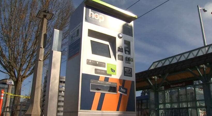 TriMet launches new Hop Fastpass card machines