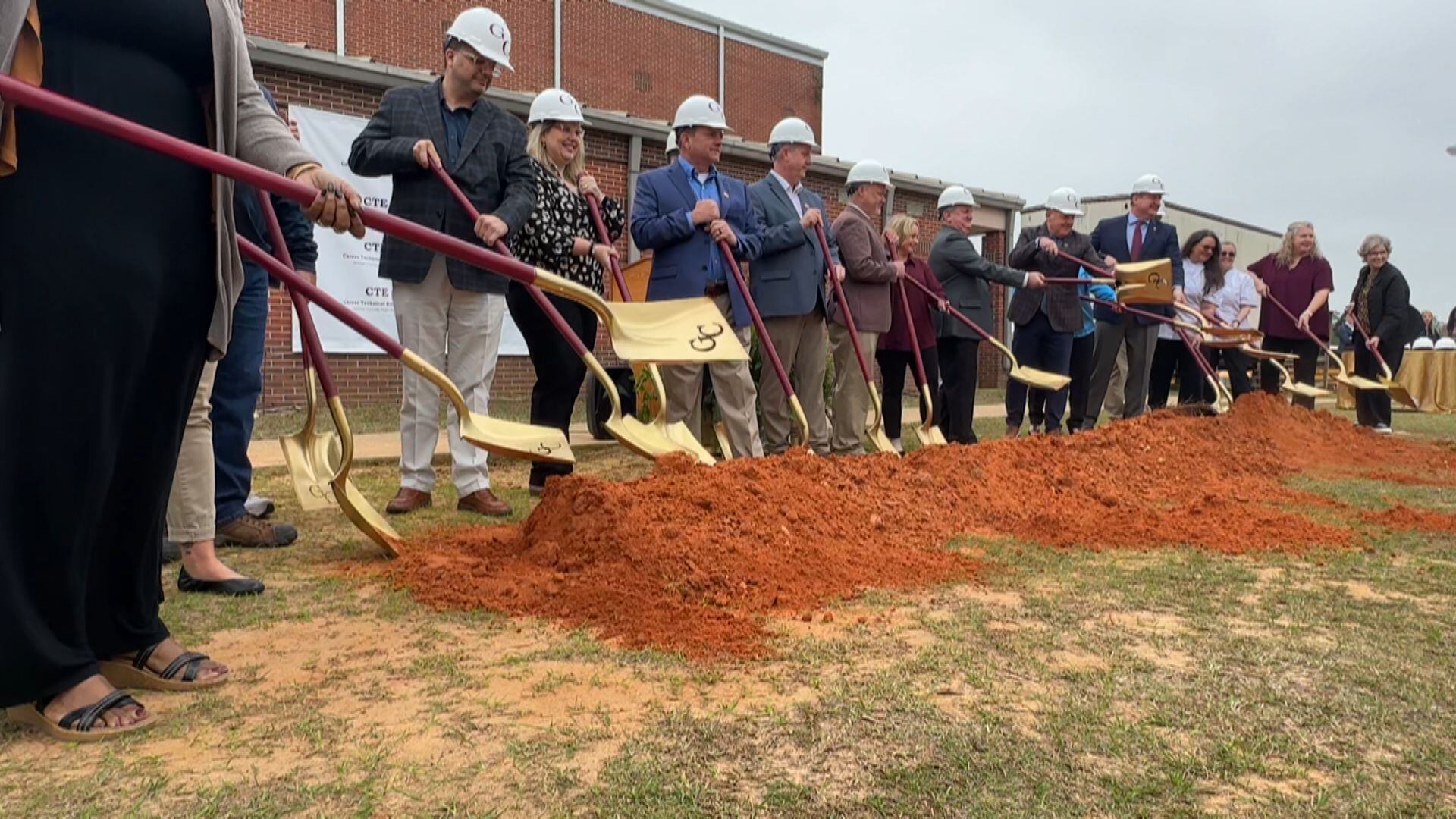 George County High School holds groundbreaking for new culinary facility