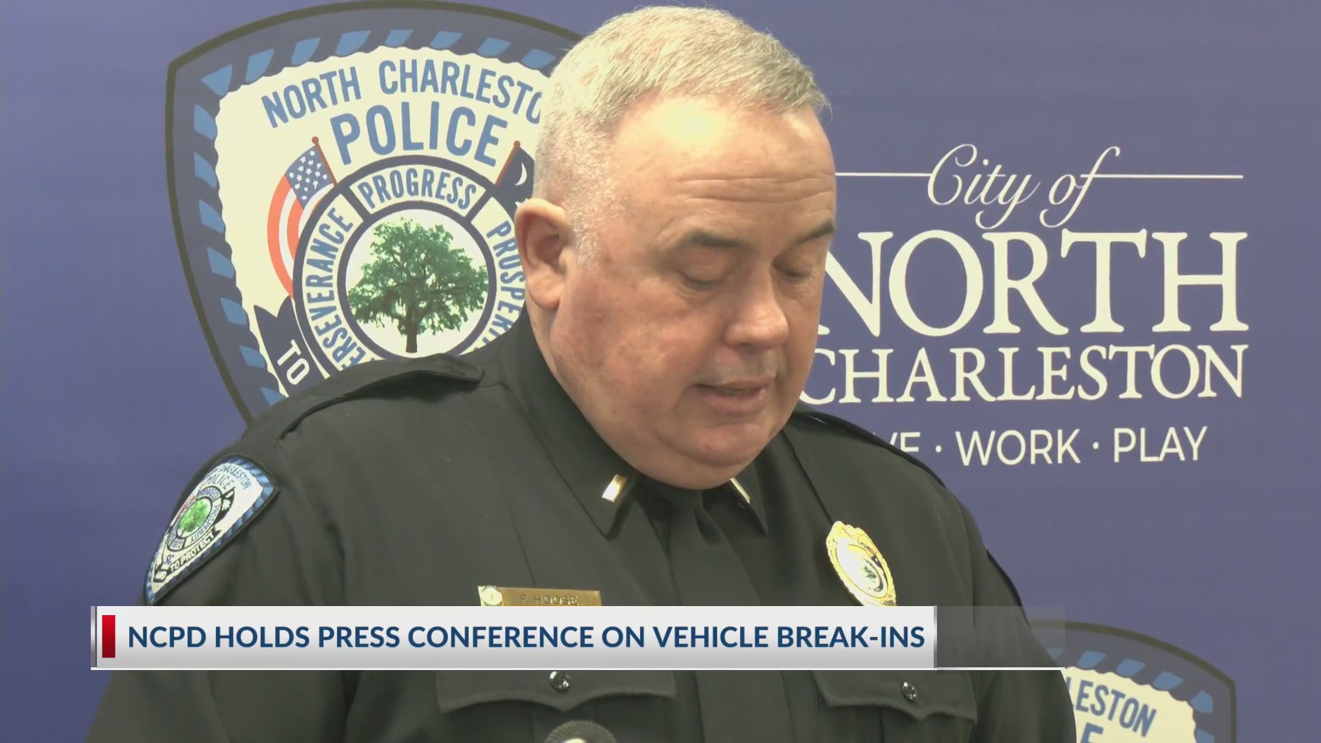 NCPD holds press conference on uptick in vehicle break-ins