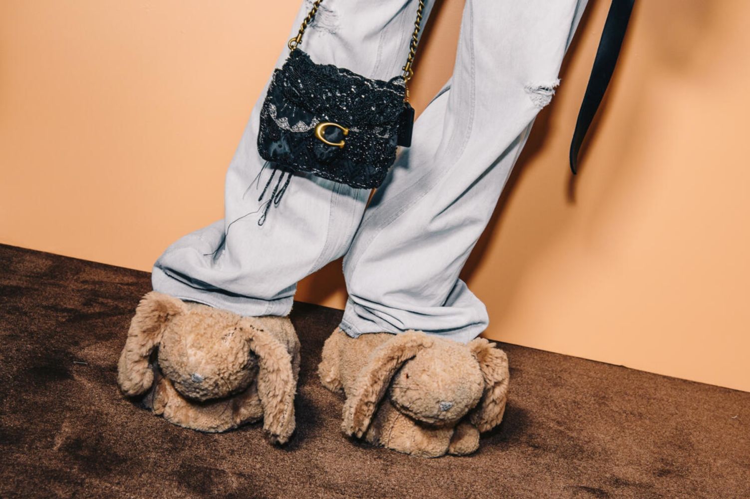 Coach's Fall 2025 Show Features Bunny Slippers and More Quirky Shoes ...