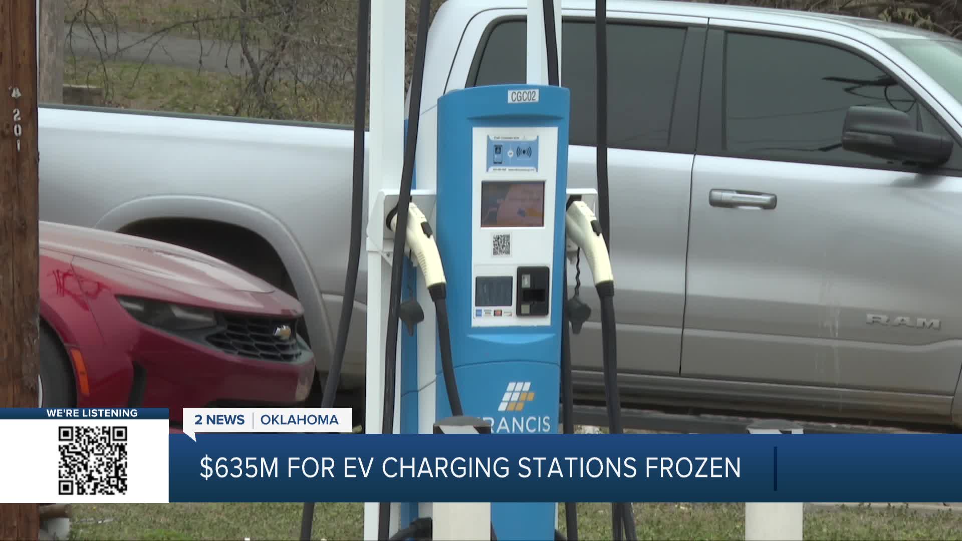 Funding for charging stations frozen