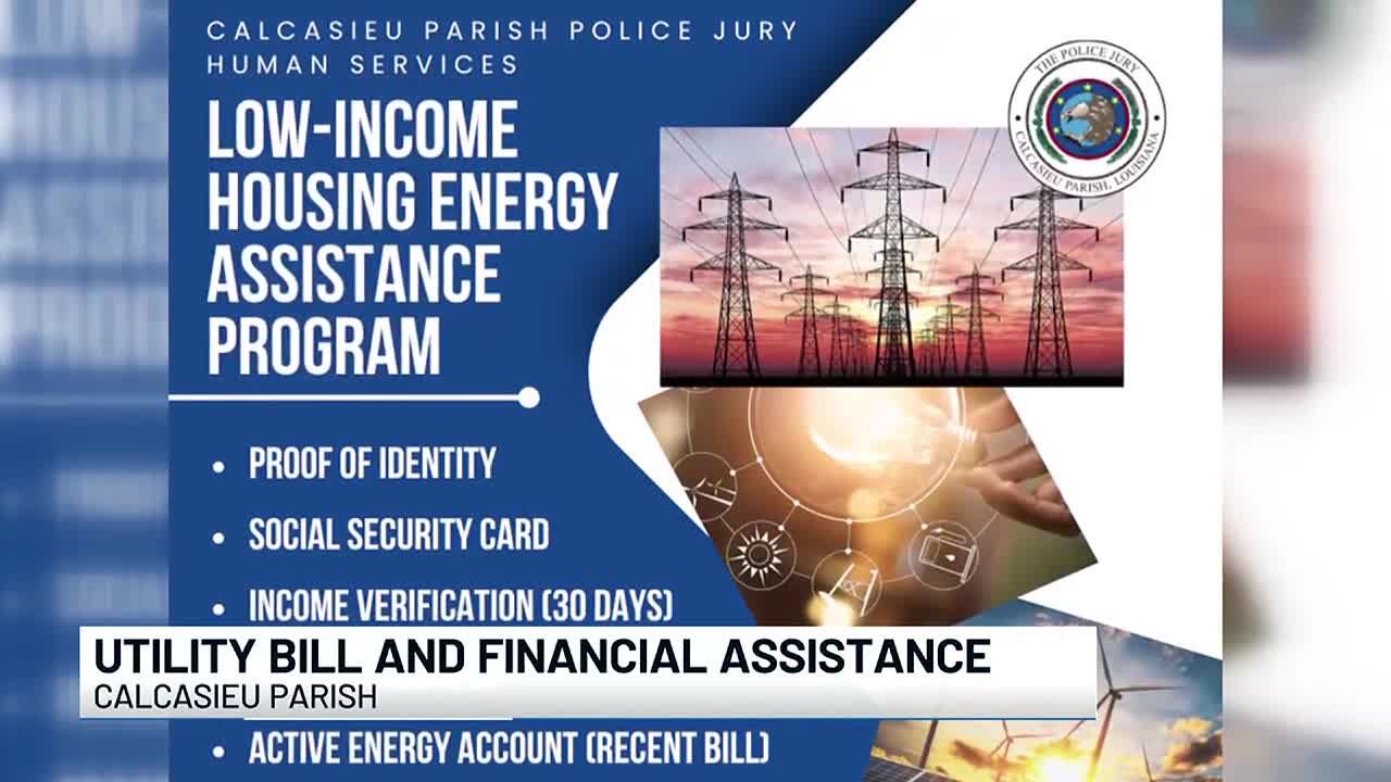 Calcasieu Parish Police jury offers bill assistance for eligible residents