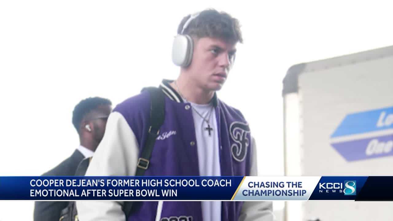 Cooper DeJean's high school celebrates the alum's performance in Super ...