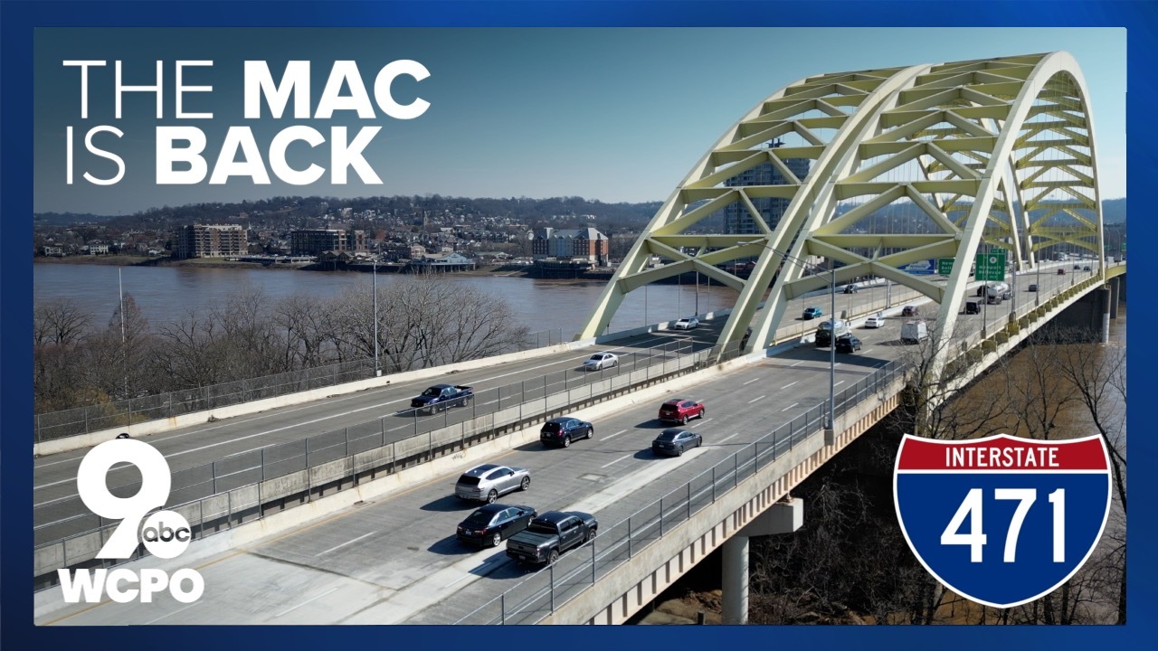 The Mac is Back: I-471 bridge's southbound lanes re-open 100 days after ...