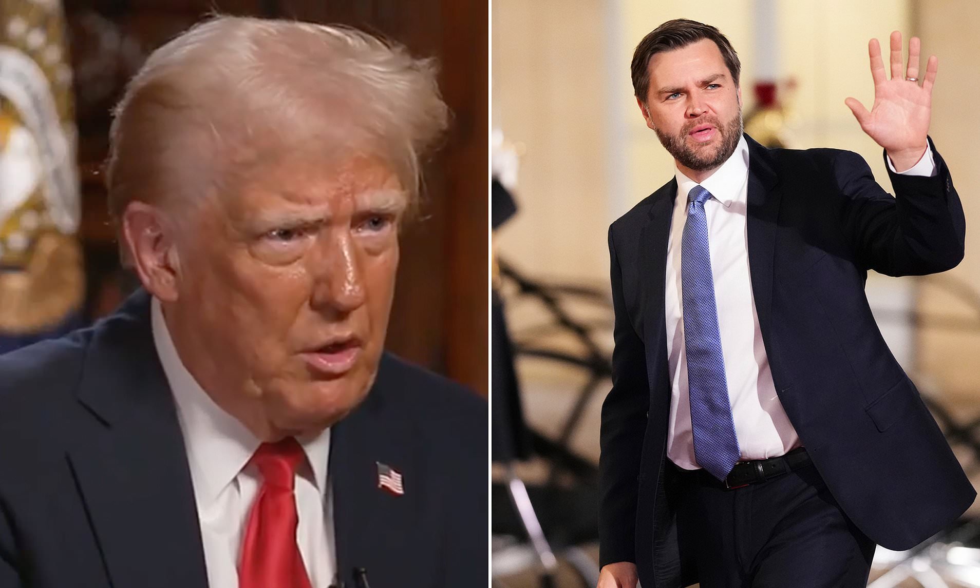 Trump gives stunning response when asked if Vance is his successor