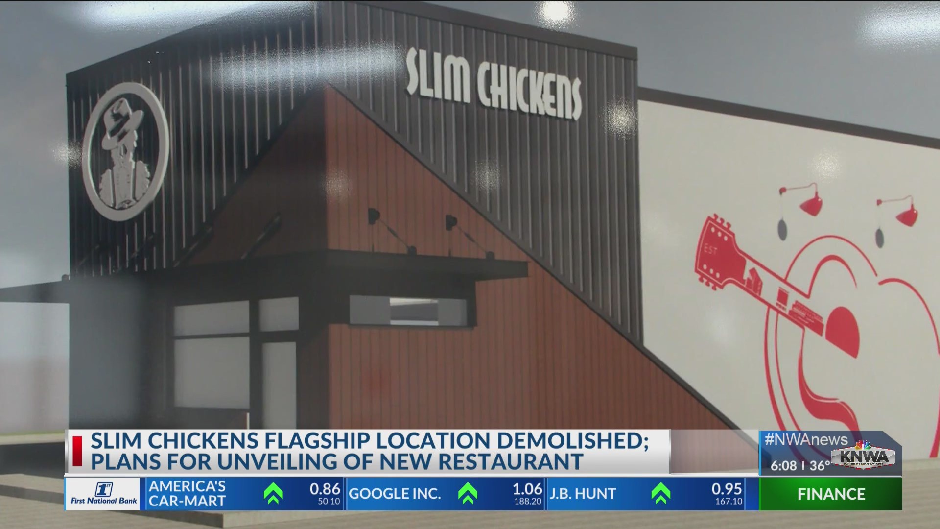 Slim Chickens' flagship location demolished; plans made to unveil new restaurant