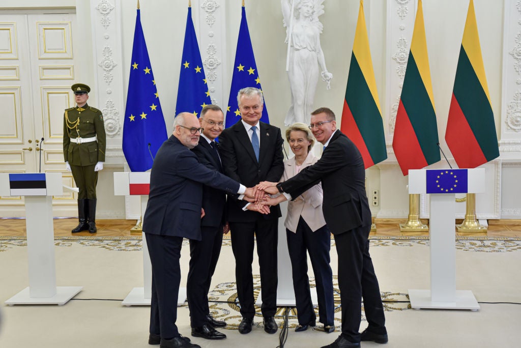 Baltic states leave Russian grid, joining EU grid