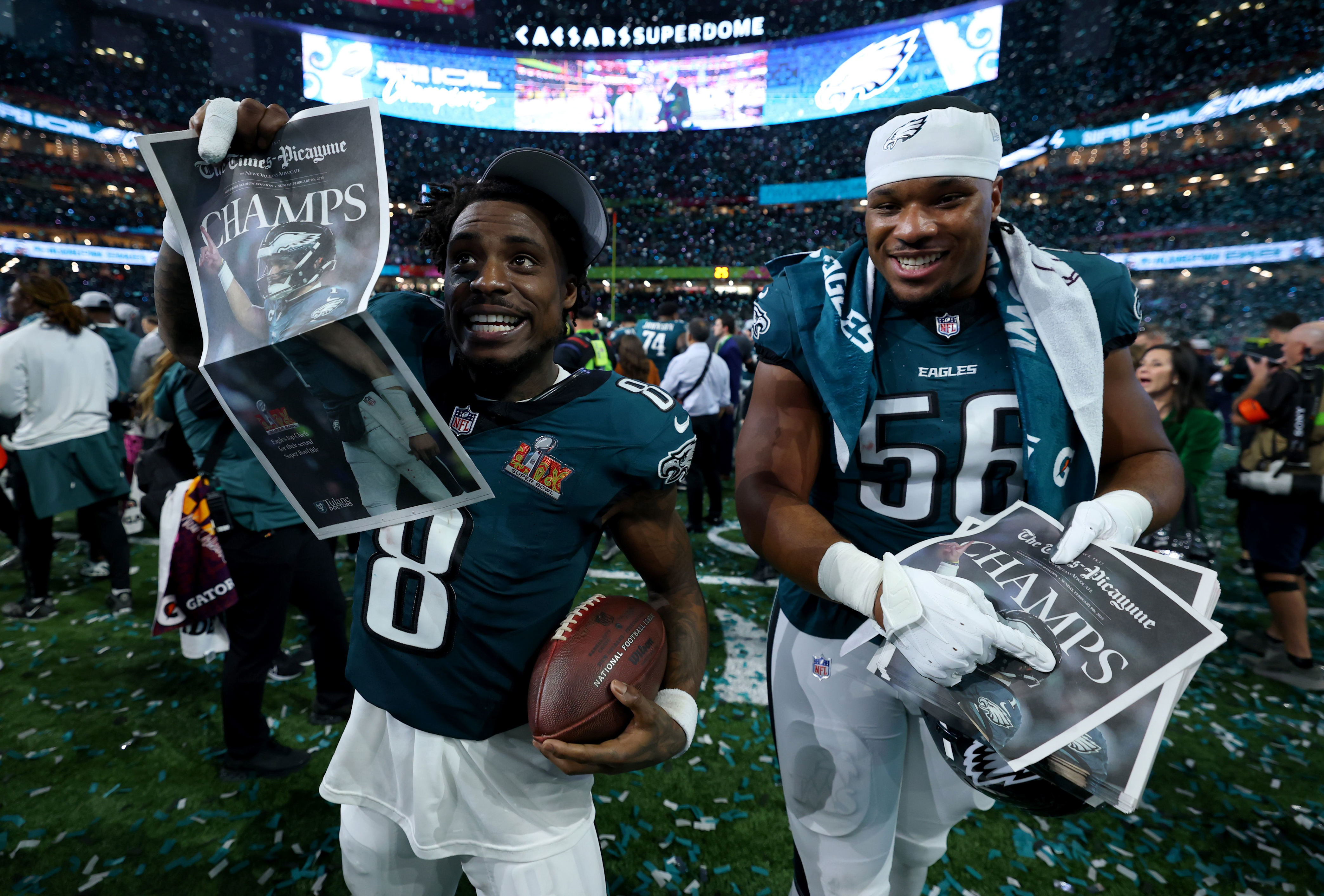 Super Bowl: Philadelphia Eagles beat Chiefs 40-22