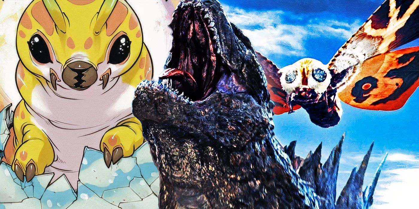 It's Official: Godzilla Brings Baby Mothra to Life After All These Years