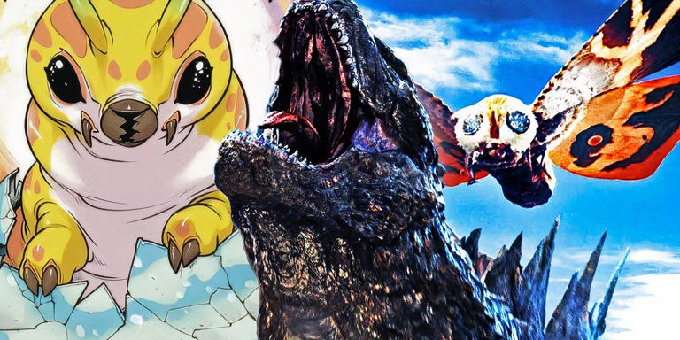 It's Official: Godzilla Brings Baby Mothra to Life After All These Years
