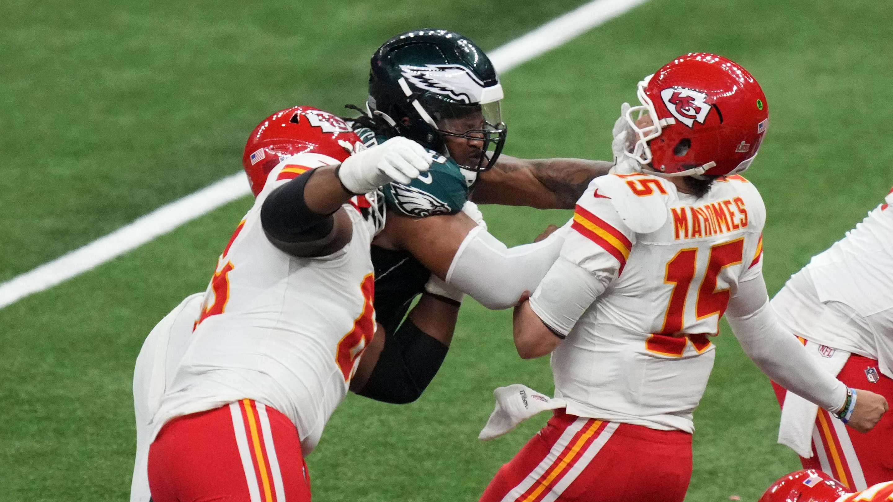 Super Bowl viewership record set by Eagles' rout of Chiefs