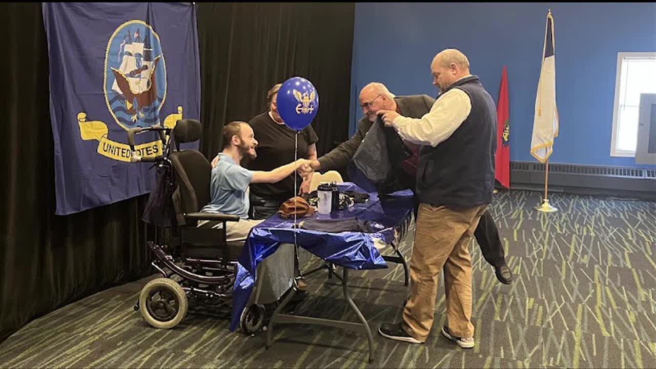 Local Resident Honored for his Love of the Navy