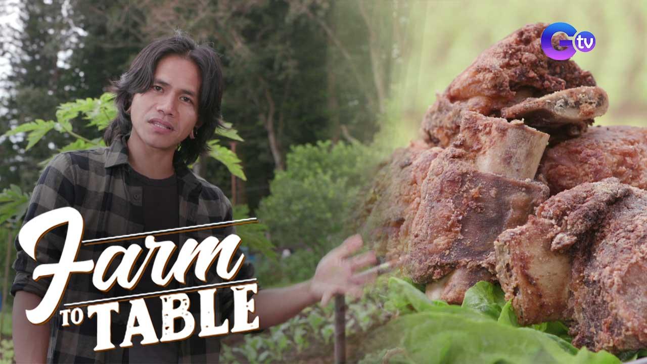 Recreate Chef JR Royol and his wife's favorite Crispy Tadyang Farm To Table