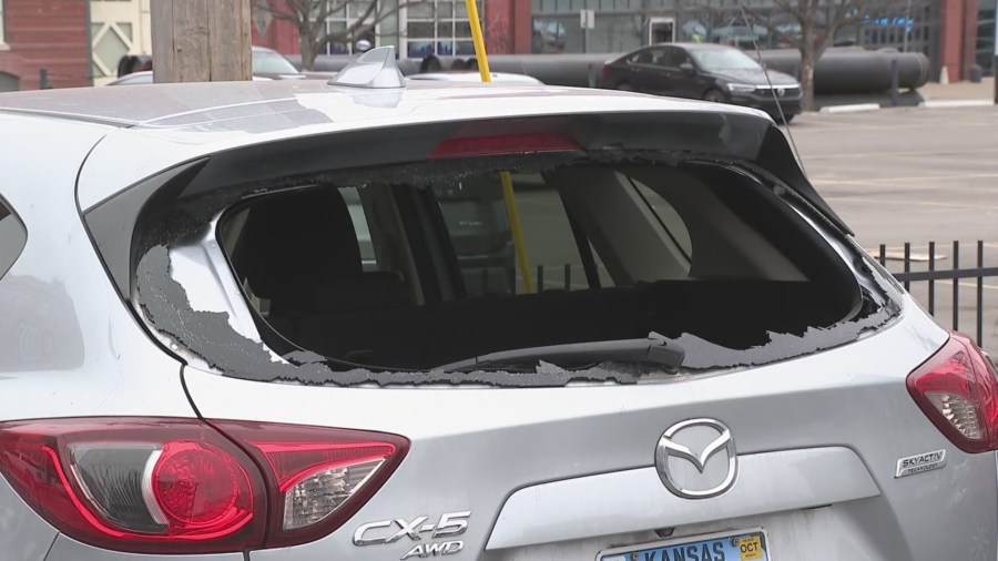 Man charged in window smashing spree in downtown Kansas City