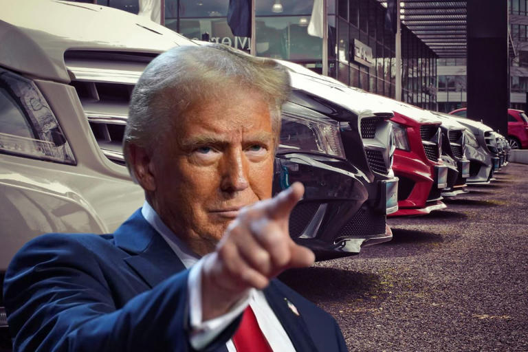 Donald Trump amenaza con imponer aranceles a automóviles de México Donald Trump amenaza con imponer aranceles a automóviles de México