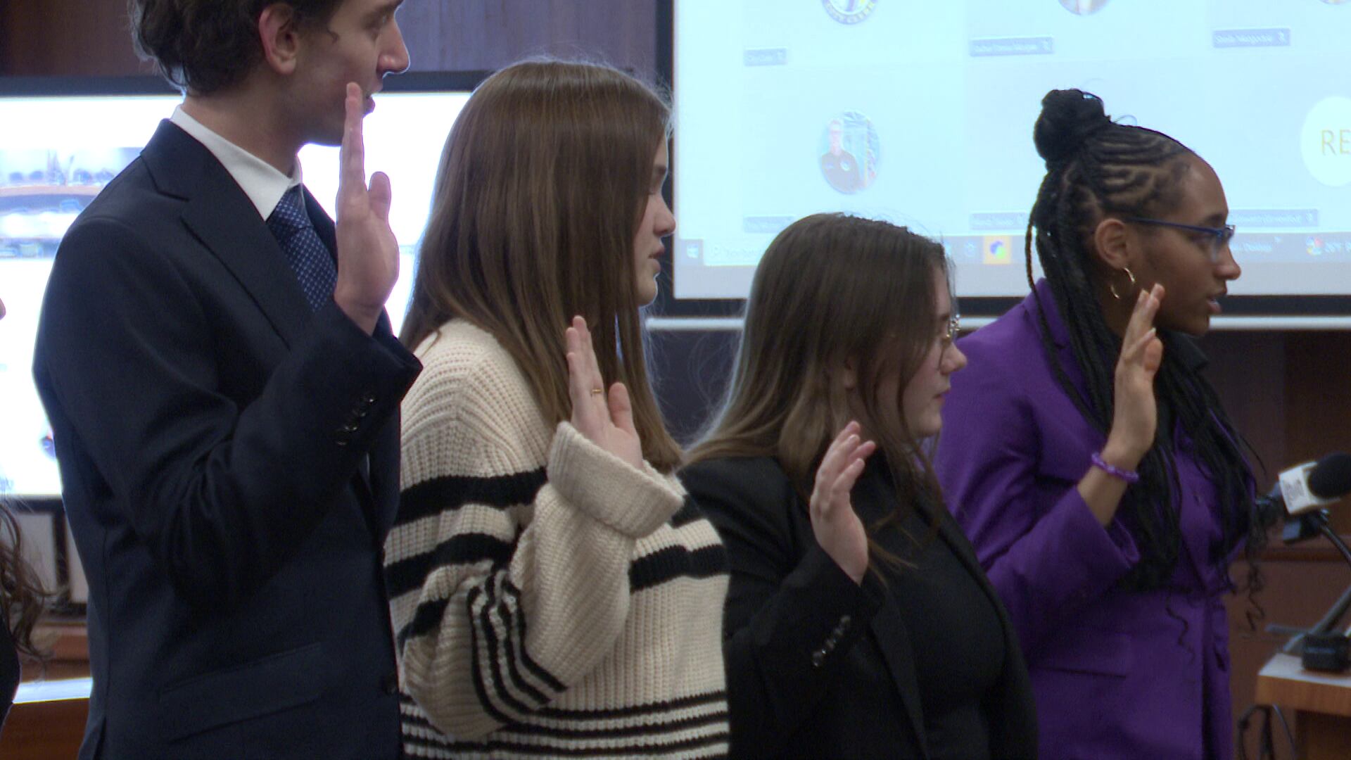 Mayor Mueller and the city’s youth discuss property tax bill at South ...