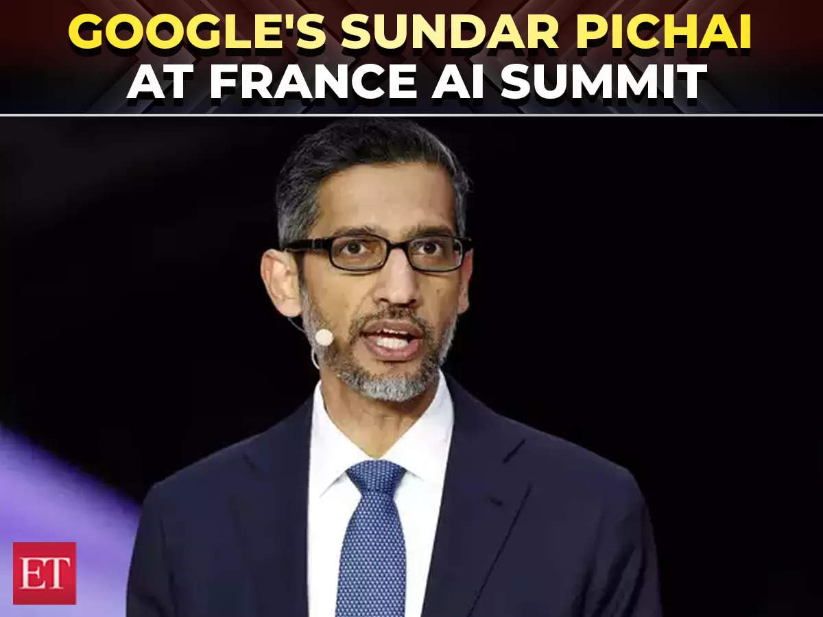 Google's Sundar Pichai at France AI Summit: 'AI rewiring technology ...