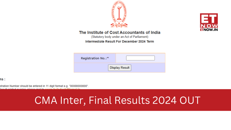 CMA Inter, Final Results 2024 OUT at icmai.in; Steps to download ICMAI ...