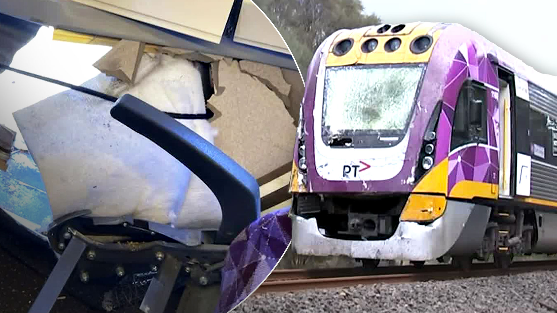 Passengers evacuated after train collides with truck in regional Victoria