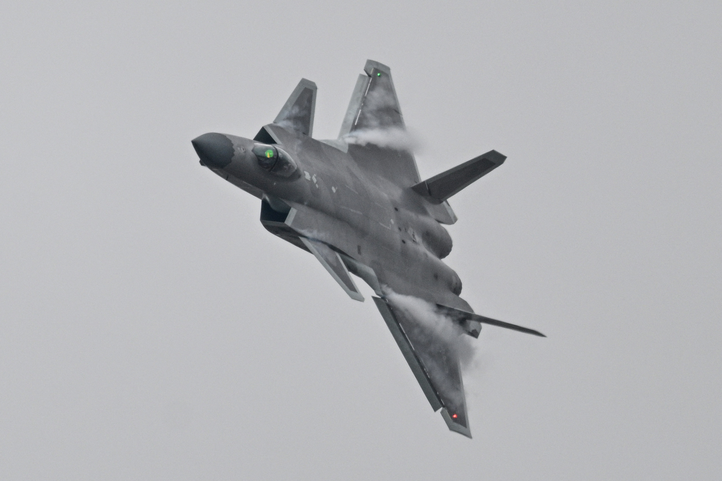 Video Shows Chinese Stealth Jet in 'Beast Mode'
