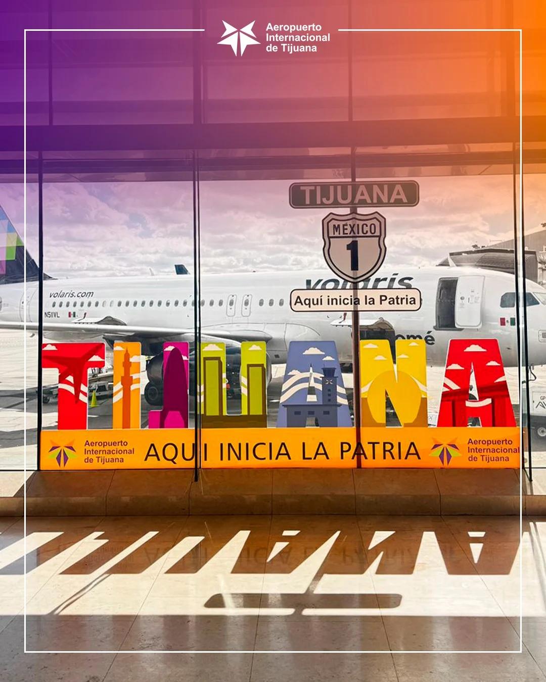 ¡Tomate la foto en el AIT! Colocan nuevo letrero de Tijuana en el ...