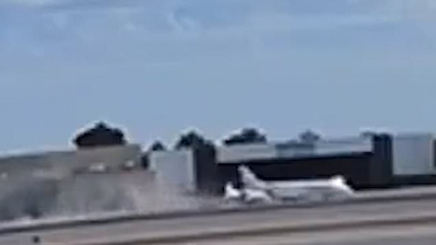 Moment Motley Crue singer's plane is involved in fatal plane crash