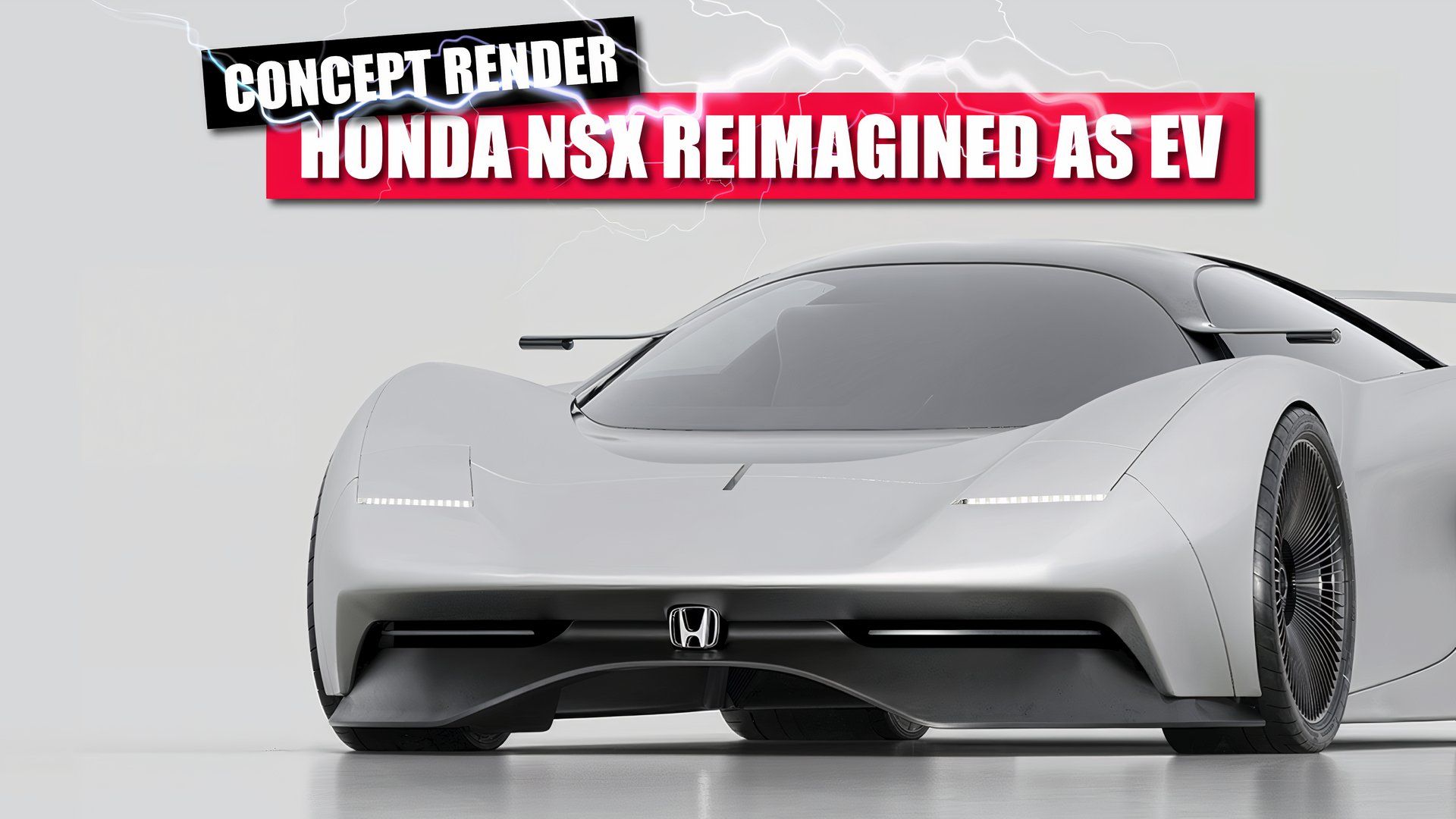 Honda NSX Reimagined As EV In This Impressive Concept Render