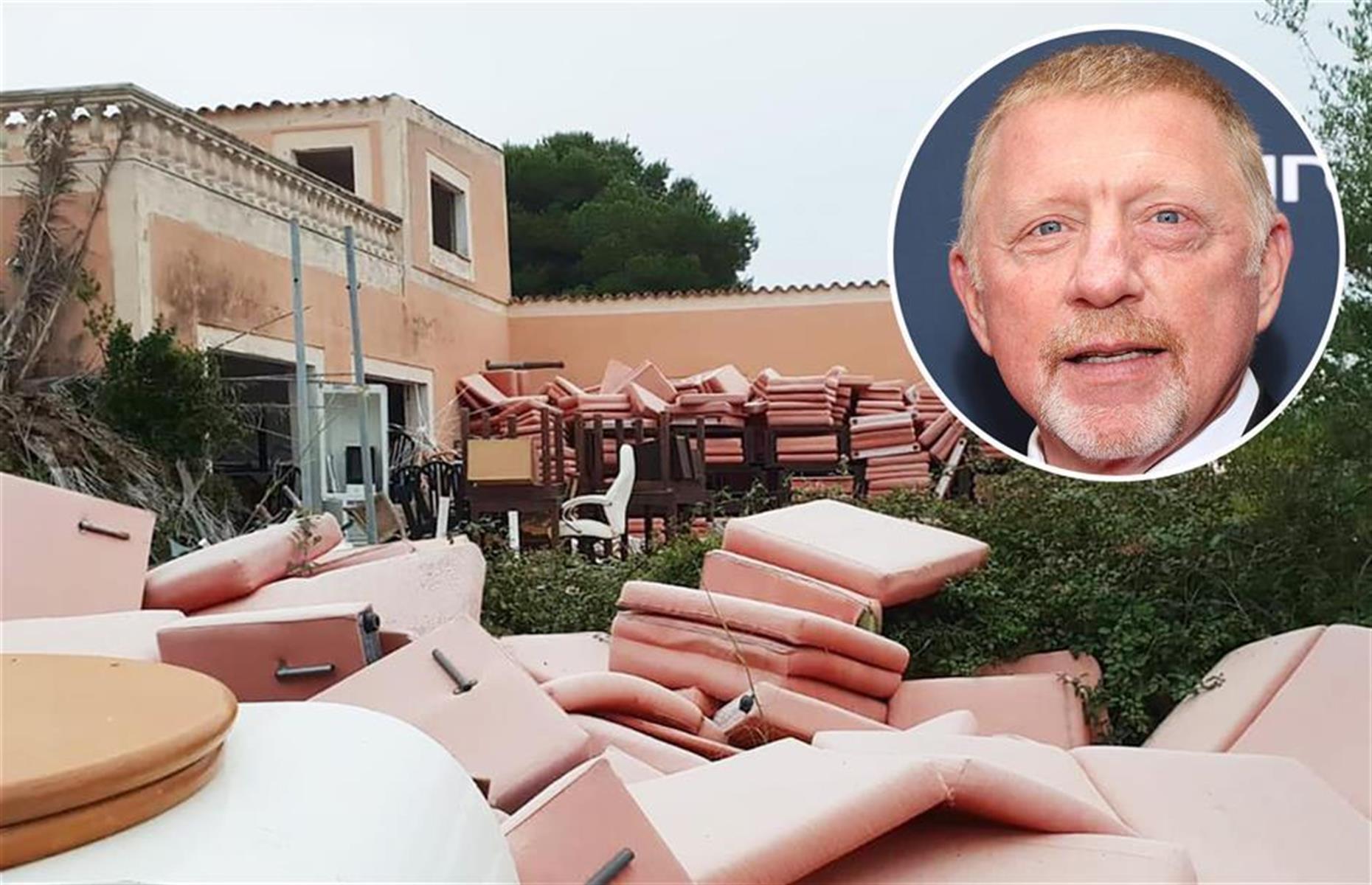 Boris Beckers verfallene Luxusvilla und andere verlassene Promihäuser