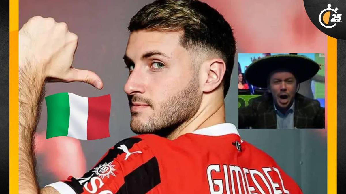 ¡Hasta sombrero y sarape! Así estallaron en TV italiana con primer gol de Santi Gimenez en Milan ...