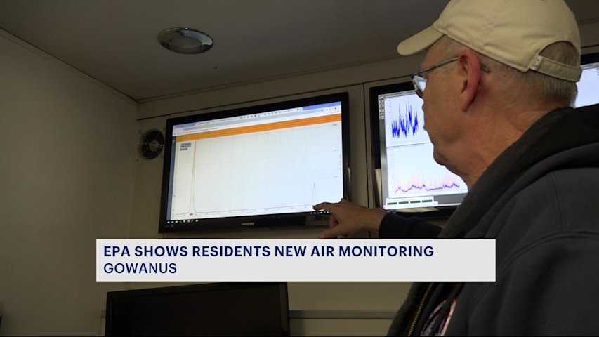 Gowanus residents get tour of new EPA air quality monitor for area as ...