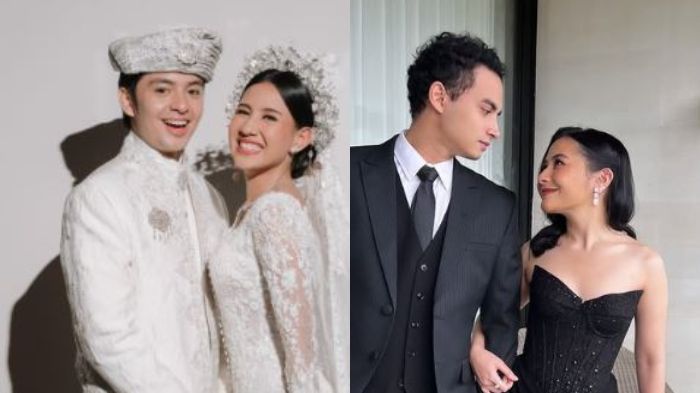 Prilly Latuconsina Gandeng Pacar ke Resepsi Angga Yunanda dan Shenina ...